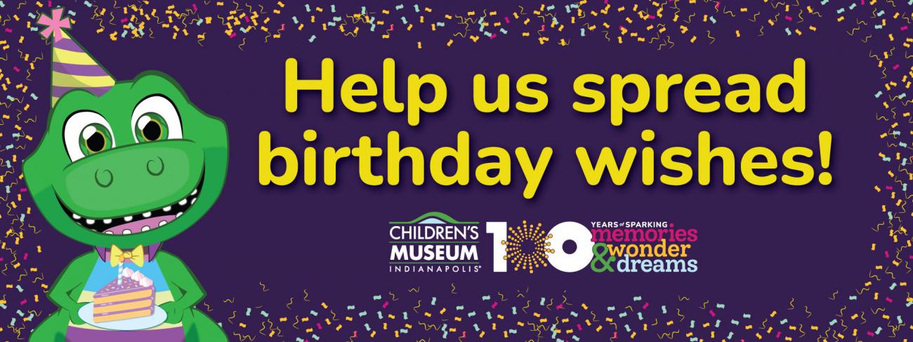 Birthday Cake Donation Drive at Children's Museum Indianapolis