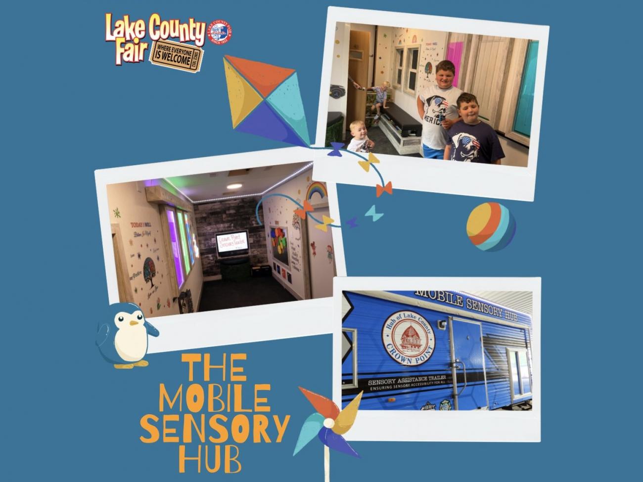 The Mobile Sensory Hub is coming to the Lake County Fair 🚨